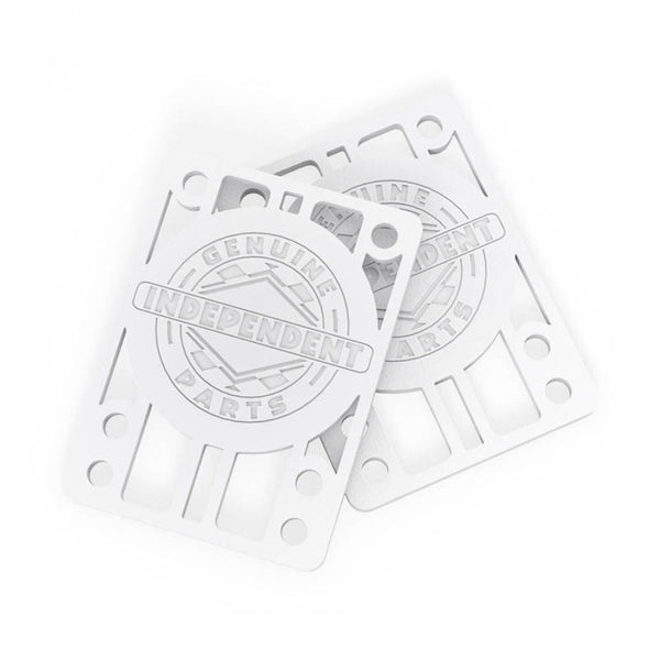 Independent Truck Co Riser Pads 1/8" White – Ripride Skateshop